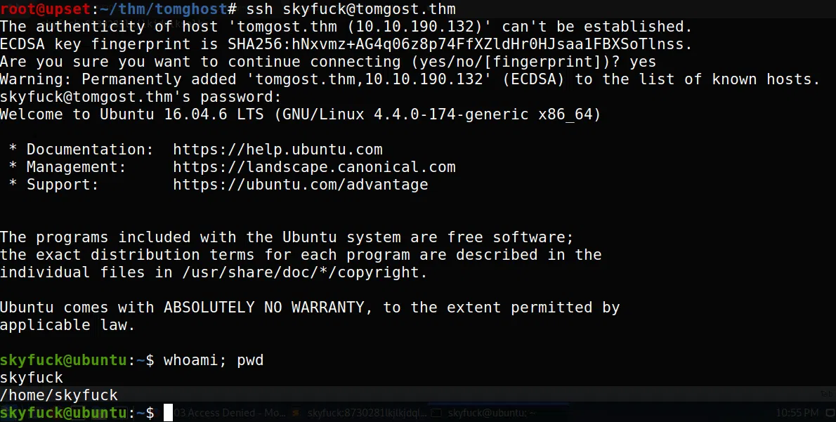 TryHackMe - TomGhost – sckull
